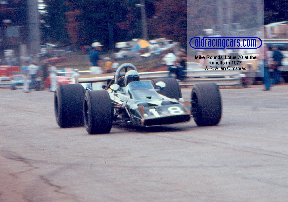 Lotus 70 car-by-car histories | OldRacingCars.com