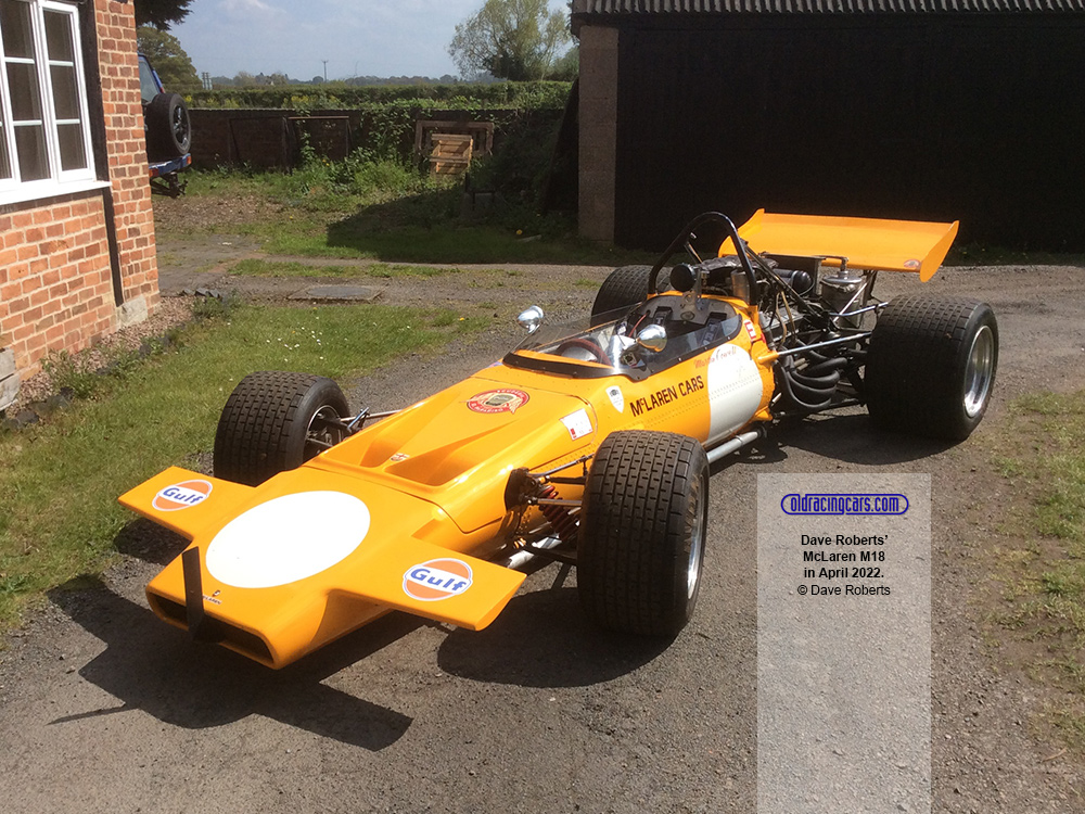 McLaren M18 car-by-car histories | OldRacingCars.com
